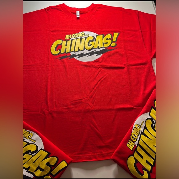Alstyle | Shirts | Ah Como Chingas Red Tshirt | Poshmark